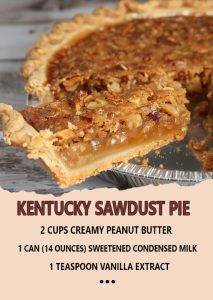 Kentucky Sawdust Pie! – yummydishes