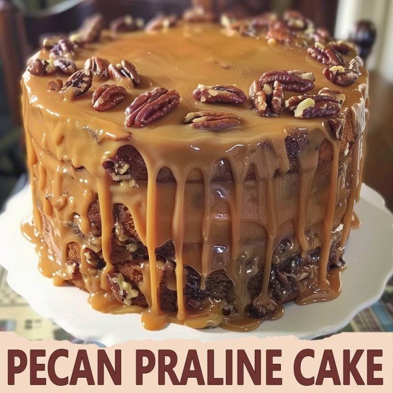 Pecan Praline Cake Recipe – yummydishes